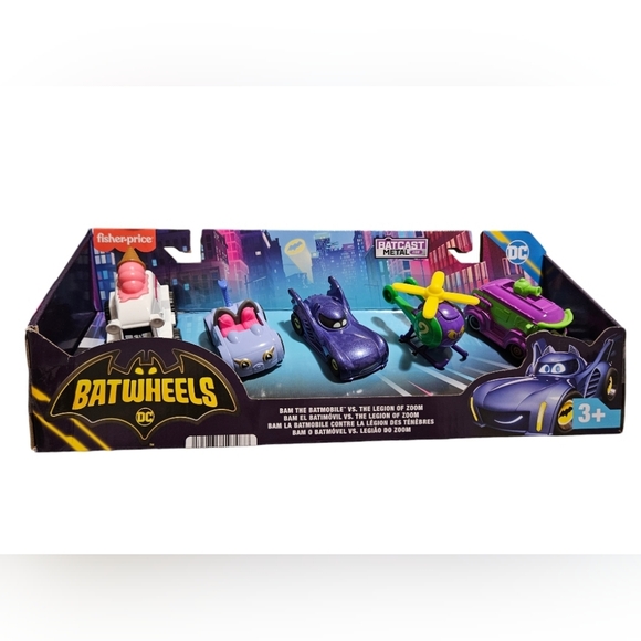 Fisher-Price | Toys | New In Box Batwheels Bam The Batmobile Vs The ...